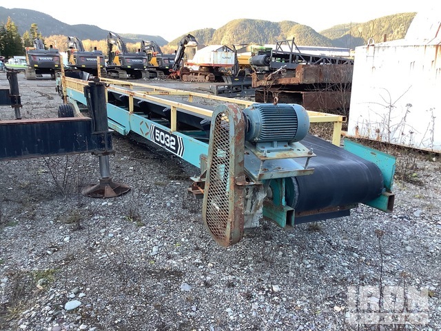 Powerscreen 5032 32 in. x 50 ft. Portable Radial Stacking Transfer ...