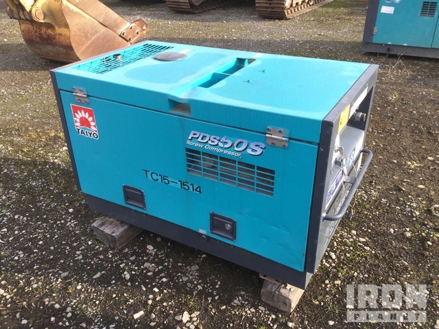 2005 年 Airman PDS50S Skid Mounted Air Compressor in Narita City, Japan (Asia-Pacific Item #4357153)