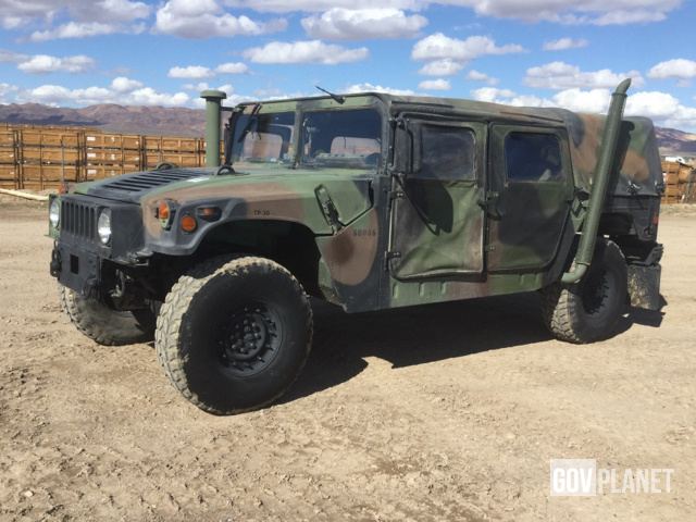 Surplus 2006 AM General M1165 HMMWV 4 Door Soft Top w/Truck Body in ...