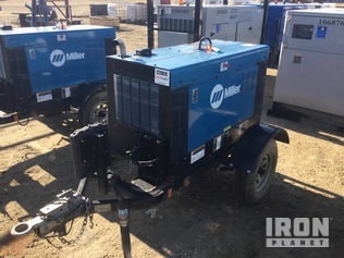 2019 Miller Big Blue 400 Pro Mobile Multi-Process Engine Driven Welder ...