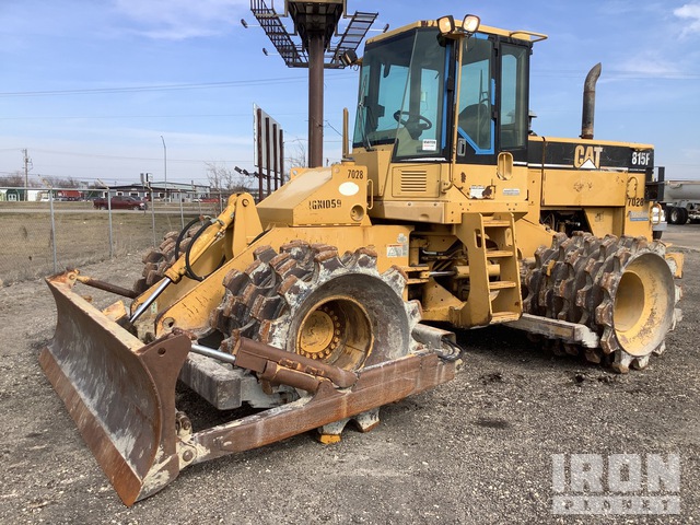 2001 Cat 815F Soil Compactor, Compactor
