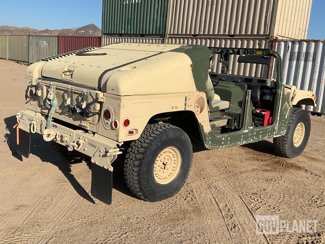 Surplus AM General M1114 w/MCTAGS HMMWV 4 Door w/Slant Back in Yermo ...