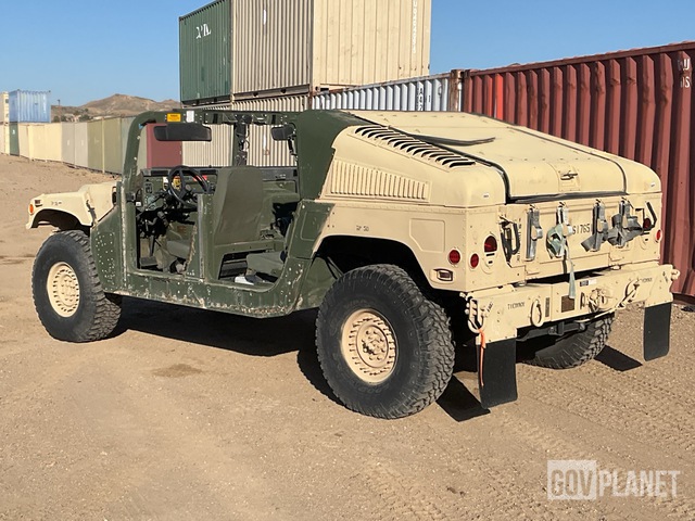 Surplus AM General M1114 w/MCTAGS HMMWV 4 Door w/Slant Back in Yermo ...