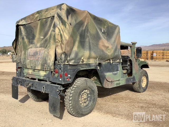 Surplus 2006 AM General M1152 HMMWV 2 Door Soft Top w/Truck Body in ...
