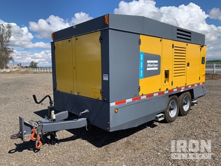 2018 Atlas Copco XAS1800JD8FT4 1,800 cfm Mobile Air Compressor in ...