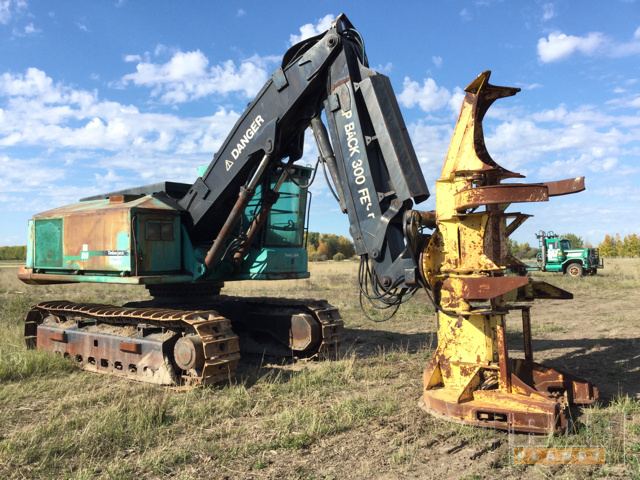Timberjack 950 Track Feller Buncher in Wandering River, Alberta, Canada ...