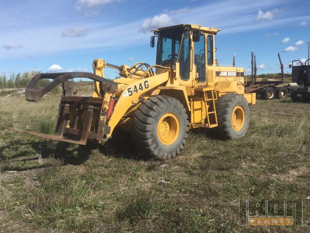 John Deere 544G Wheel Loader in Wandering River, Alberta, Canada ...