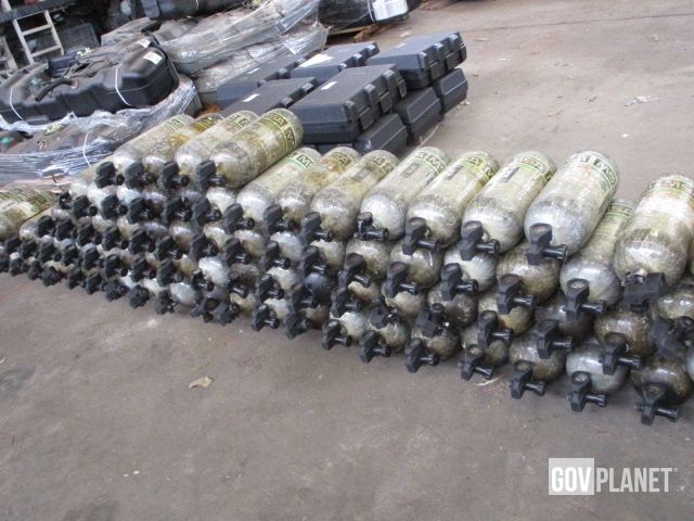 20 MSA SCBA AIR TANKS with Pressure Gauge in Cincinnati, Ohio, United ...
