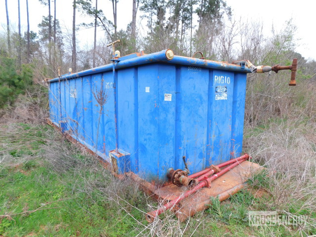 Lot 370 - 33'L Open Top Mud Tank in Overton, Texas, United States ...