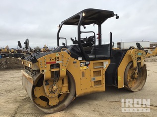 2016 Cat CB66B Vibratory Double Drum Roller in Casper, Wyoming, United ...