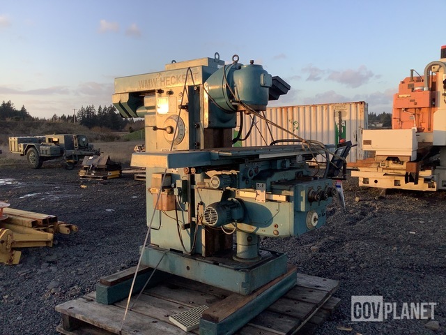 Surplus WMW Machinery FW 375 X 1600 Milling Machine in Chehalis ...