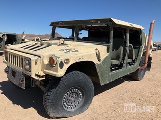 Surplus AM General M1151A1 w/MCTAGS HMMWV 4 Door Hard Top w/Slant Back ...