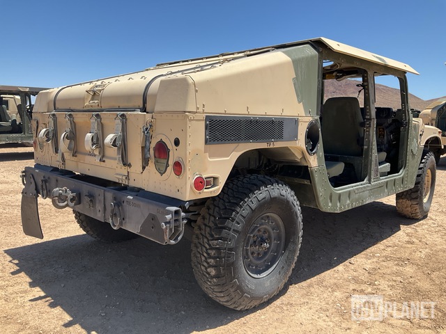 Surplus AM General M1151A1 w/MCTAGS HMMWV 4 Door Hard Top w/Slant Back ...