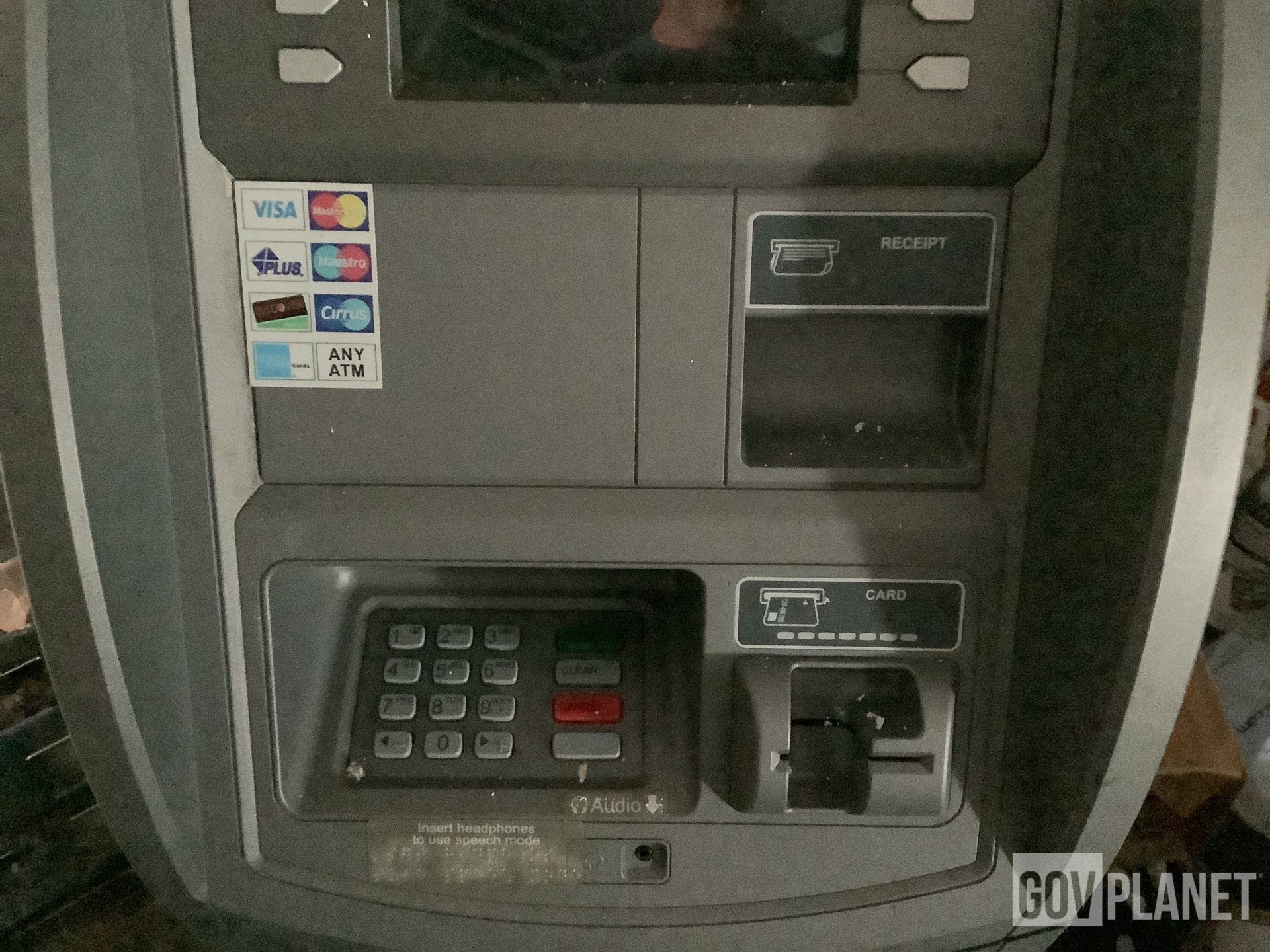 Plus Atm Machine