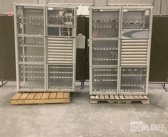 Surplus Omnicell Mda Frm 002 2 Cell Medication Dispensing Cabinet ...