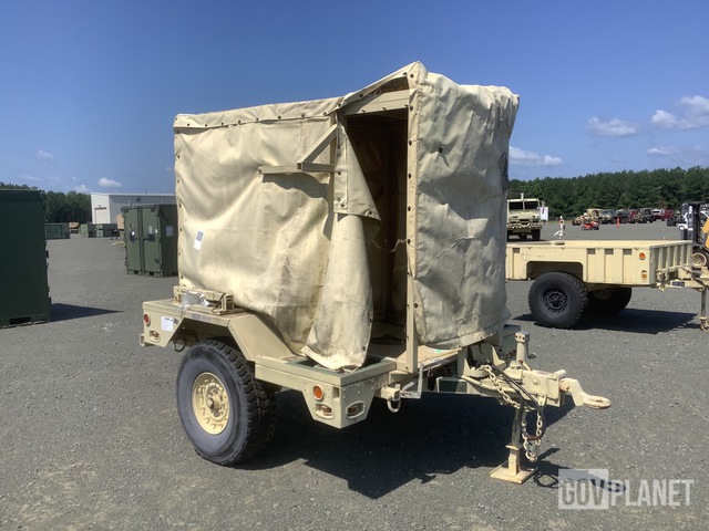 Surplus US ARMY Tank Automotive Command M1102 Cargo Trailer in Butner ...
