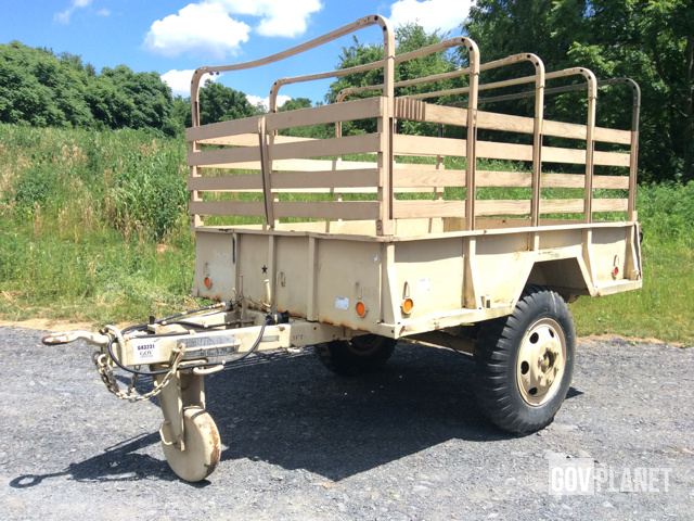 Surplus 1960 US ARMY Tank Automotive Command M105A2 Cargo Trailer in ...