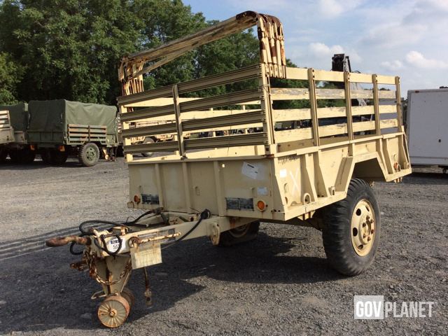 Surplus 1986 US ARMY Tank Automotive Command M105A2 Cargo Trailer in ...