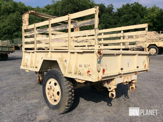 Surplus 1986 US ARMY Tank Automotive Command M105A2 Cargo Trailer in ...
