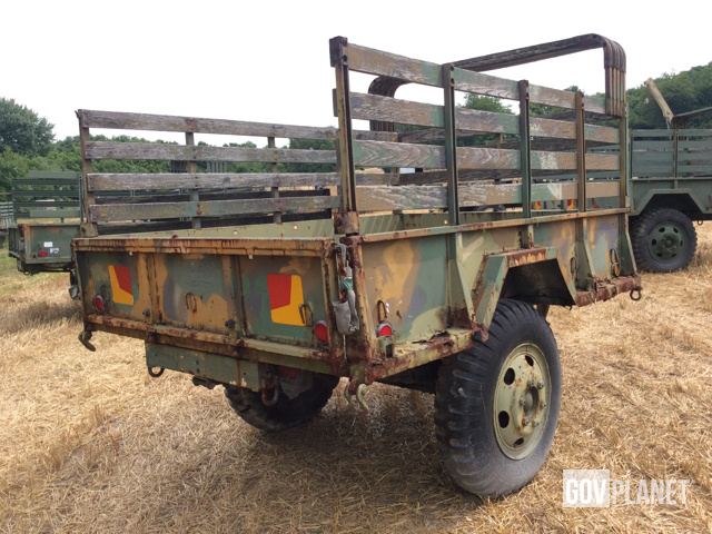 Surplus US ARMY Tank Automotive Command M105A2 Cargo Trailer in ...