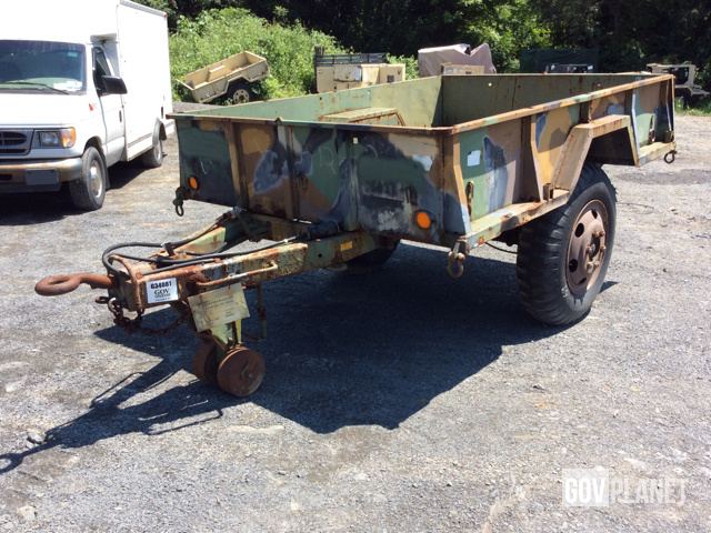 Surplus 1965 US ARMY Tank Automotive Command M105A2 Cargo Trailer in ...
