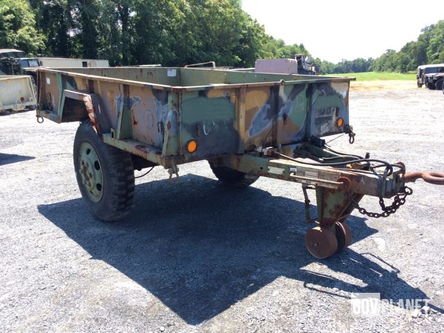 Surplus 1965 US ARMY Tank Automotive Command M105A2 Cargo Trailer in ...