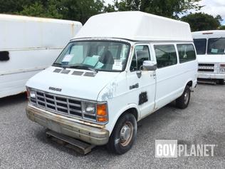 Surplus 1990 Dodge Ram B250 Cargo Van in Fort Meade, Maryland, United ...