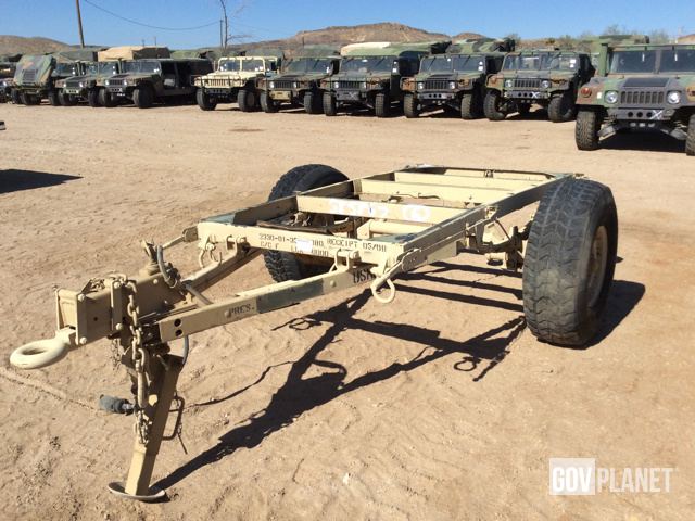 US ARMY Tank Automotive Command M116A3 S/A Trailer Chassis in Yermo ...