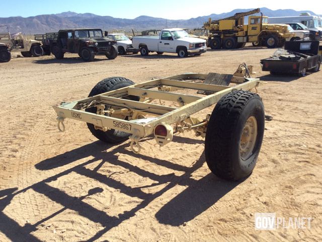 Surplus US ARMY Tank Automotive Command M116A3 S/A Trailer Chassis in ...