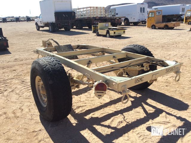 US ARMY Tank Automotive Command M116A3 S/A Trailer Chassis in Yermo ...