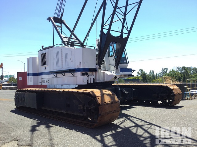Lima 770 HC 100 ton Lattice-Boom Crawler Crane in Portland, Oregon ...