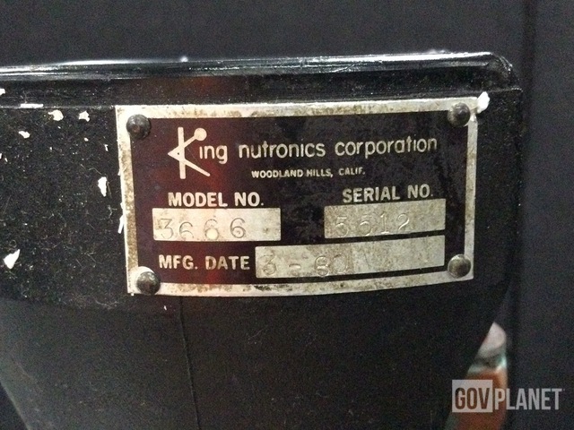 Surplus King Nutronics 3461-48 Primary Reference Calibration Set in ...