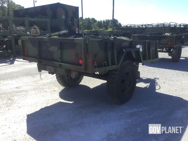 Surplus US ARMY Tank Automotive Command M105A2 Cargo Trailer in Camp ...