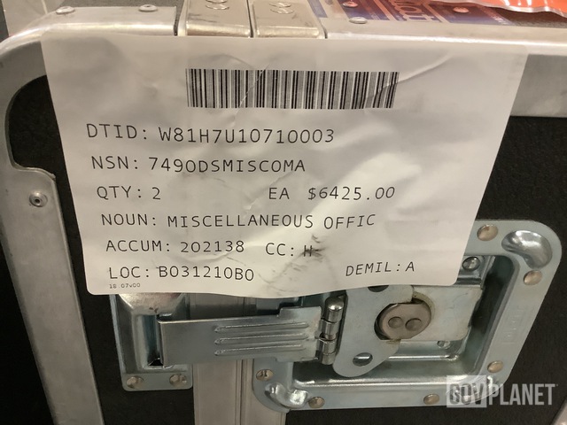 Surplus (2) NewBold 320 Addressograph Embossing Machines in North Las ...