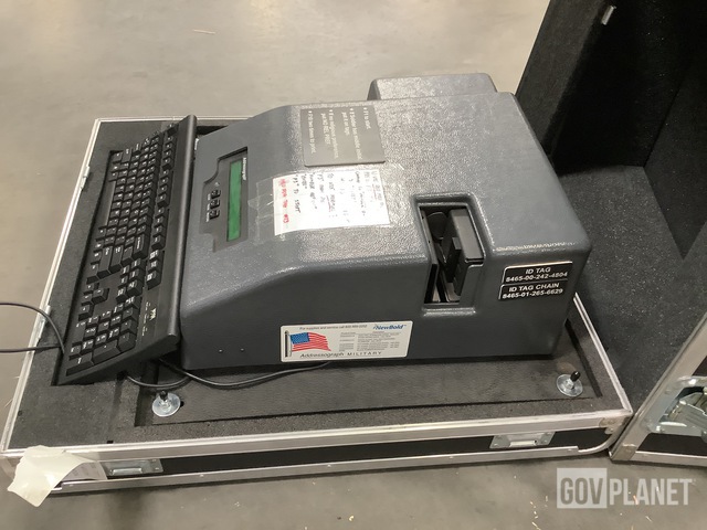 Surplus (2) NewBold 320 Addressograph Embossing Machines in North Las ...