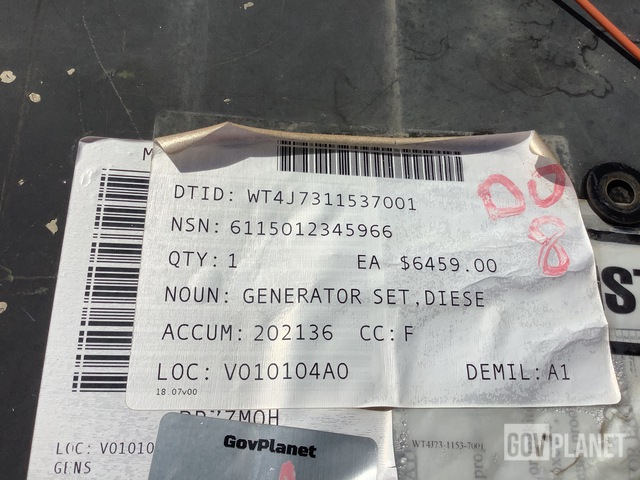 Surplus Tobyhanna MEP-701A 3kW Gen Set in Colorado Springs, Colorado ...