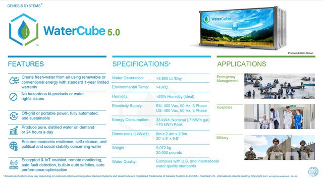 Genesis Systems WaterCube 5.0 Fresh Water Generator in Tampa, Florida ...