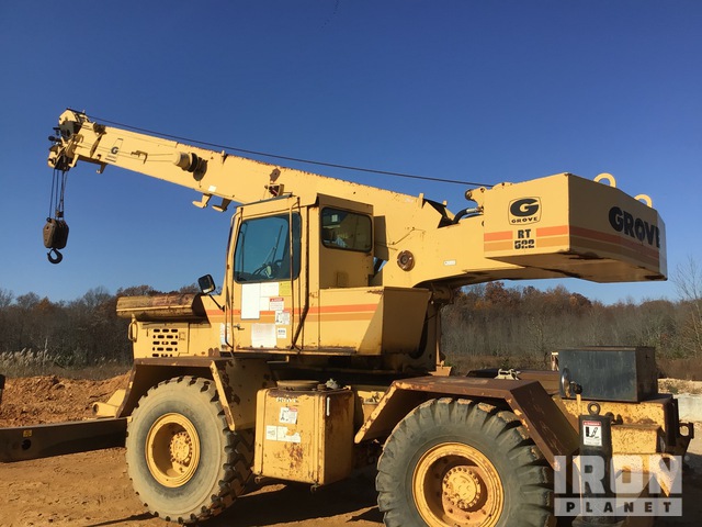 1986 Grove RT522 44000 lb Rough Terrain Crane in Port Deposit, Maryland ...