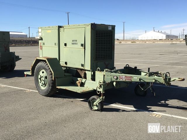 Surplus Consolidated Diesel Electric MEP007A 100 kW Generator in Yermo ...