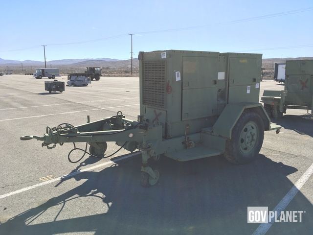 Surplus Consolidated Diesel Electric MEP007A 100 kW Generator in Yermo ...