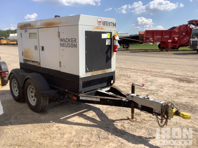 2016 Wacker Neuson G50 48 kVA Mobile Gen Set in Humble, Texas, United ...