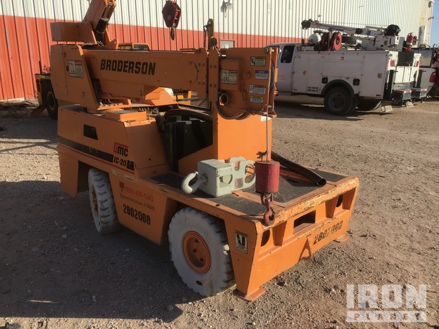 2004 Broderson IC-20-1G 5000 lb Carry Deck Crane in Odessa, Texas ...