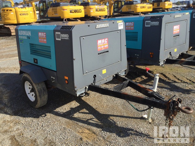 2015 (unverified) Airman PDS185S-6E1 185 cfm Mobile Air Compressor in ...