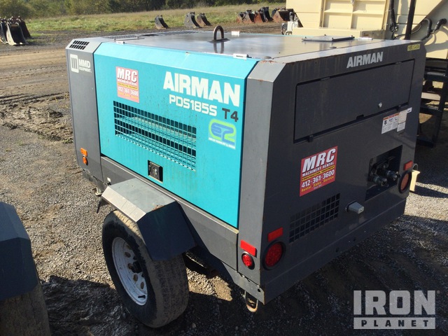 2015 (unverified) Airman PDS185S-6E1 185 cfm Mobile Air Compressor in ...