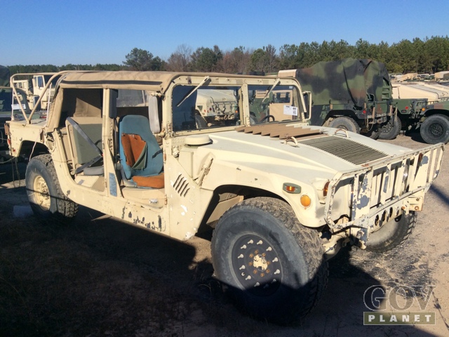Surplus 1987 AM General M1038 Humvee HMMWV in Ft. Bragg, North Carolina ...