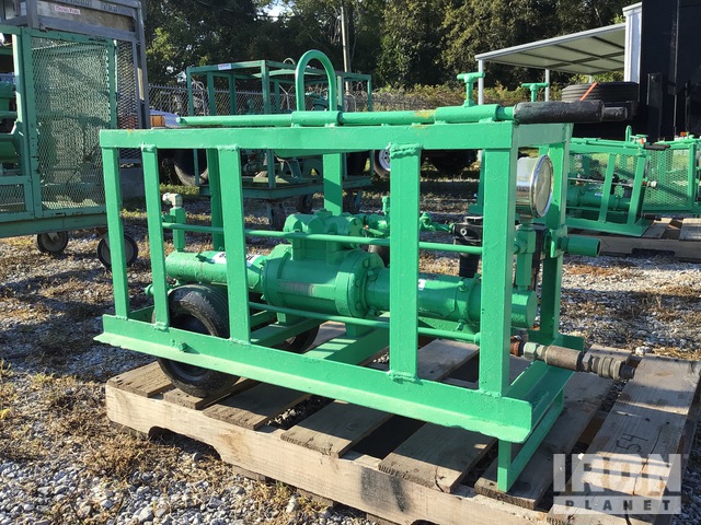 McFarland Mac 24 Pneumatic Skid Mounted Hydrostatic Test Pump in ...