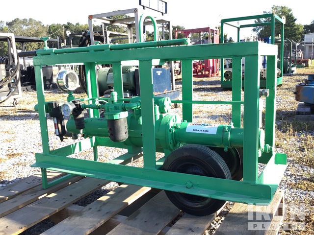 McFarland Mac 24 Pneumatic Skid Mounted Hydrostatic Test Pump in ...