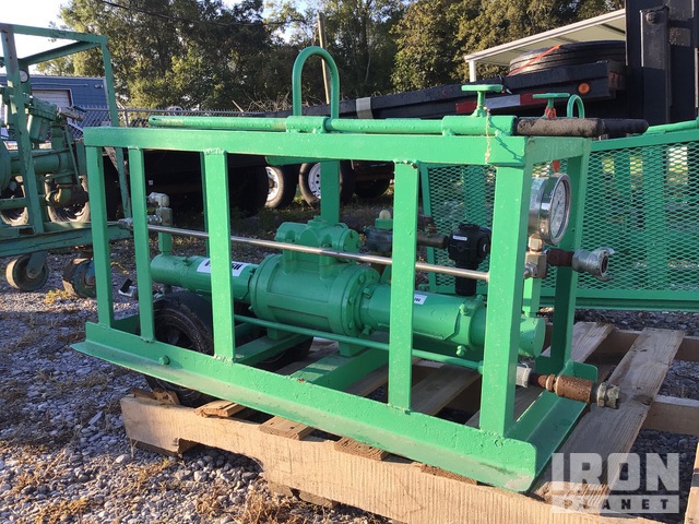 McFarland Mac 24 Pneumatic Skid Mounted Hydrostatic Test Pump in ...