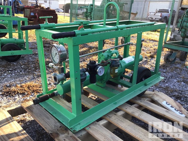 McFarland Mac 24 Pneumatic Skid Mounted Hydrostatic Test Pump in ...