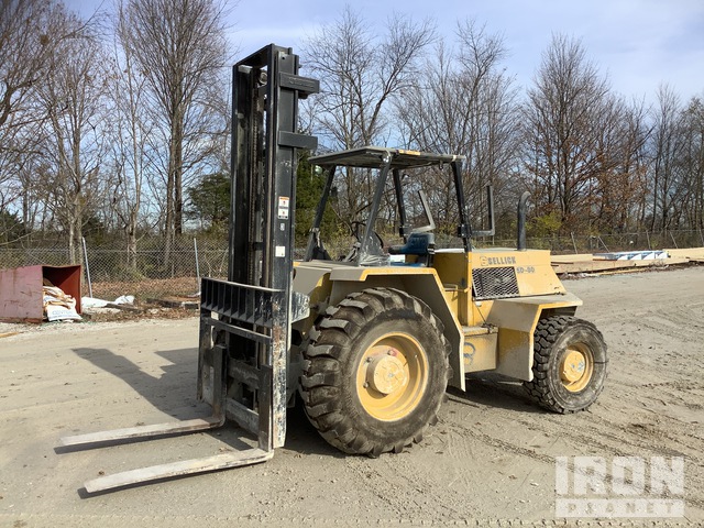 Sellick SD-80 8000 lb Rough Terrain Forklift in Danville, Indiana ...